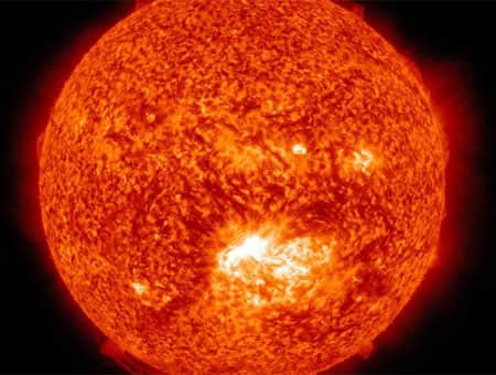 Sun emits first `X-class` solar flare of 2014 | -Space News | Zee News