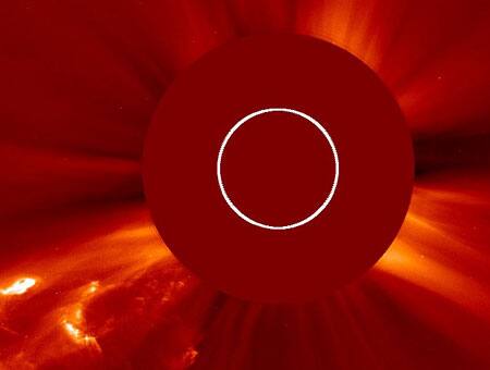 SOHO captures images of CMEs erupting from sun | Space News | Zee News