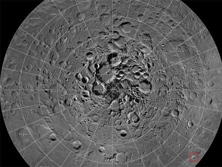 Scientists create largest high resolution mosaic of lunar North Pole ...