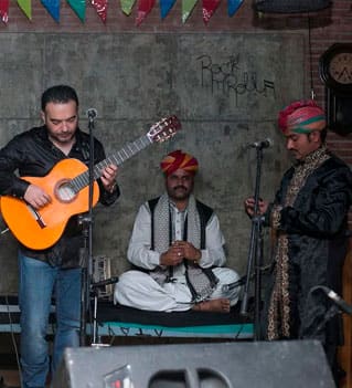 Gypsy All Stars perform at Turquoise Cottage | Music News | Zee News