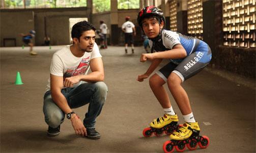 Partho praised by his real-life skating coach | Movies News | Zee News