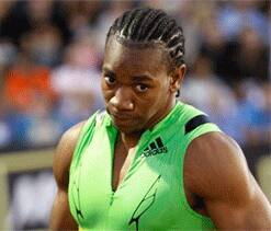 Jamaican sprinter Yohan Blake fails to better Bolt`s world record in ...