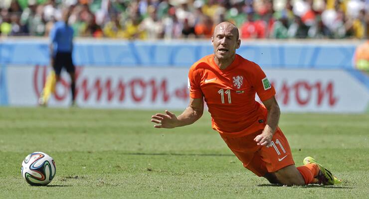 FIFA World Cup: Arjen Robben says he dived but not for key penalty ...