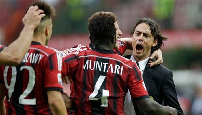 Filippo Inzhagi opens with Milan win, Nemanja Vidic sent-off for Inter ...