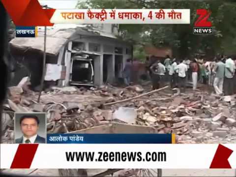At least four killed in cracker factory explosion in Lucknow | Zee News