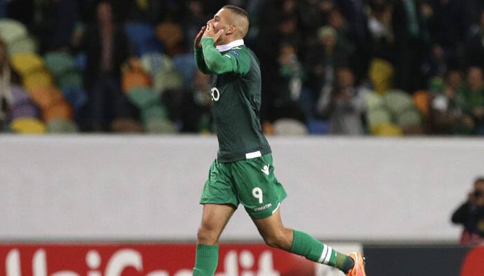 Islam Slimani scores at both ends as Sporting avenge Schalke defeat ...