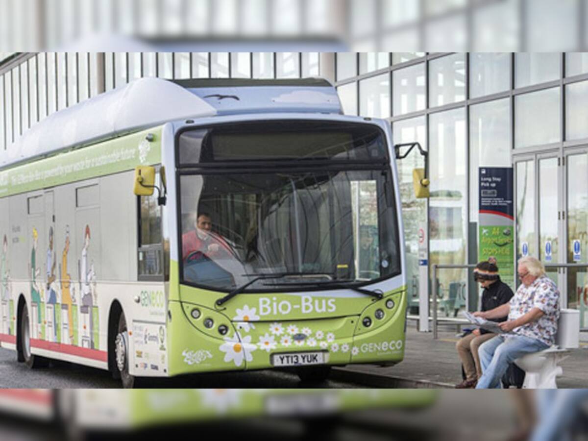 First poo-powered bus hits the roads in UK