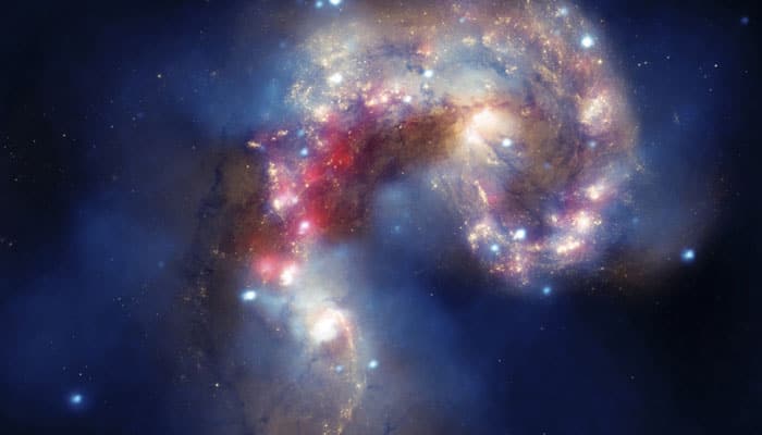 Astronomers spot two stars beginning to merge to create a megastar ...