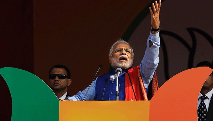 PM Narendra Modi's rally in Delhi: As it happened | Delhi News | Zee News