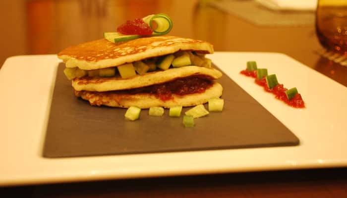 Recipe: Cucumber and Cranberry Pancake | News | Zee News