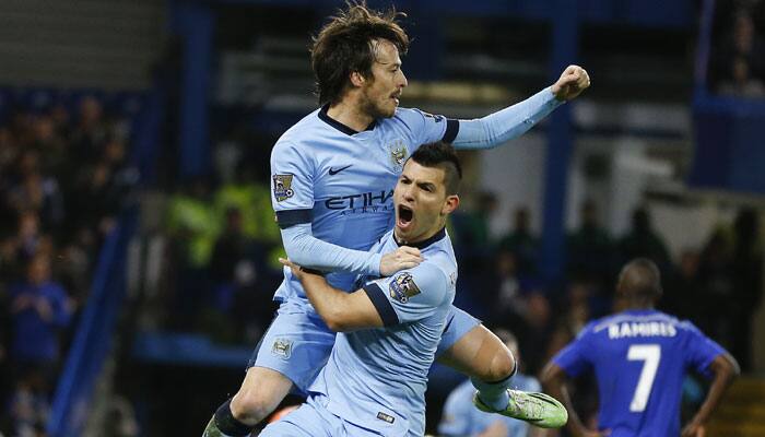 David Silva keeps Manchester City on Chelsea`s heels | EPL 2014 News ...