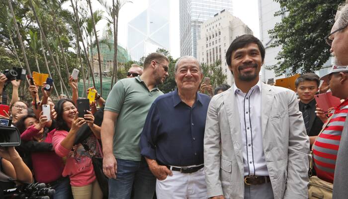 Philippine Team Sacks Us Import For Manny Pacquiao Insult Other Sports News Zee News