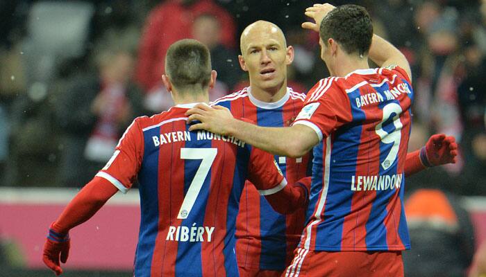 Arjen Robben adds to tally in Bayern Munich`s birthday win | Football ...