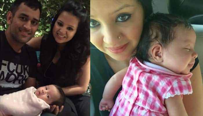 Meet the adorable baby Ziva Dhoni | People News | Zee News