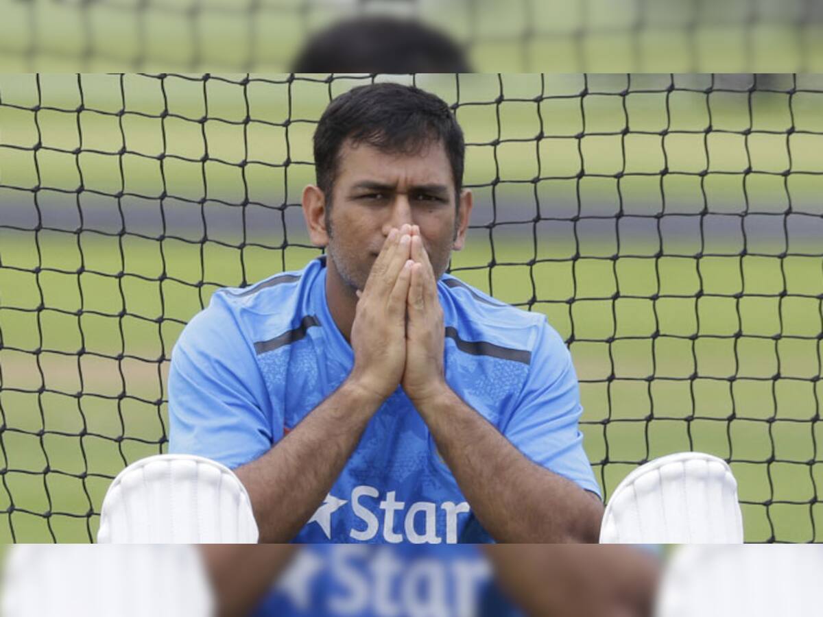 Former coach blames tennis elbow for MS Dhonis Test retirement
