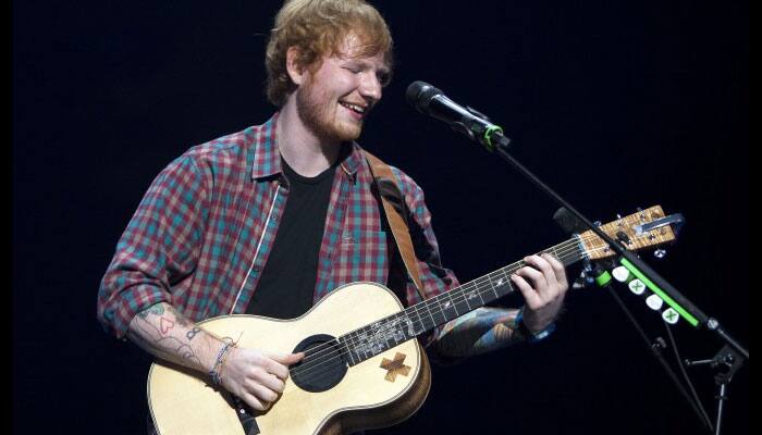 Ed Sheeran performs with Elton John on stage | Music News | Zee News