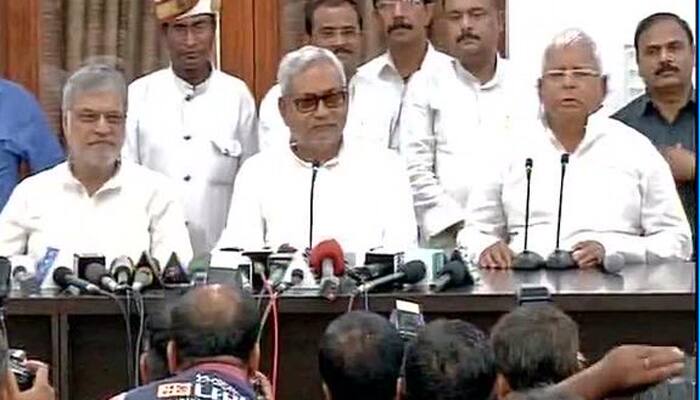 Stage set for Bihar battle as RJD, JD(U), Congress agree on seat ... Stage set for Bihar battle as RJD, JD(U), Congress agree on seat ...