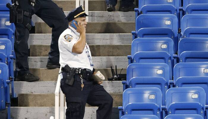 Crashed drone sparks US Open security scare | US Open Tennis 2015 News ...