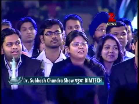 Dr Subhash Chandra Show: How to achieve success when entering the ...