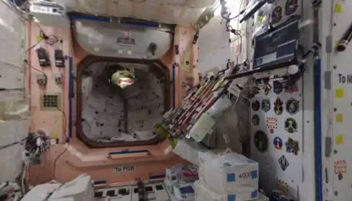 This 360° video will let you float through space station – Watch ...