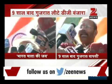 After 9 years, former cop DG Vanzara returns to Gujarat | Zee News