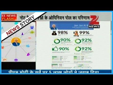 PM Modi app survey: More than 90% respondents support govt's ...