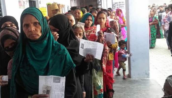 UP polls 2017, 4th phase: 61% voter turnout recorded till 5 pm | News ...