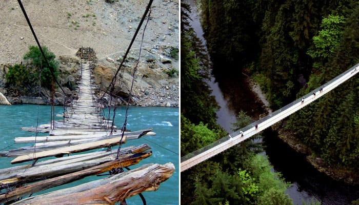 Scariest Rope Bridges In The World | News | Zee News