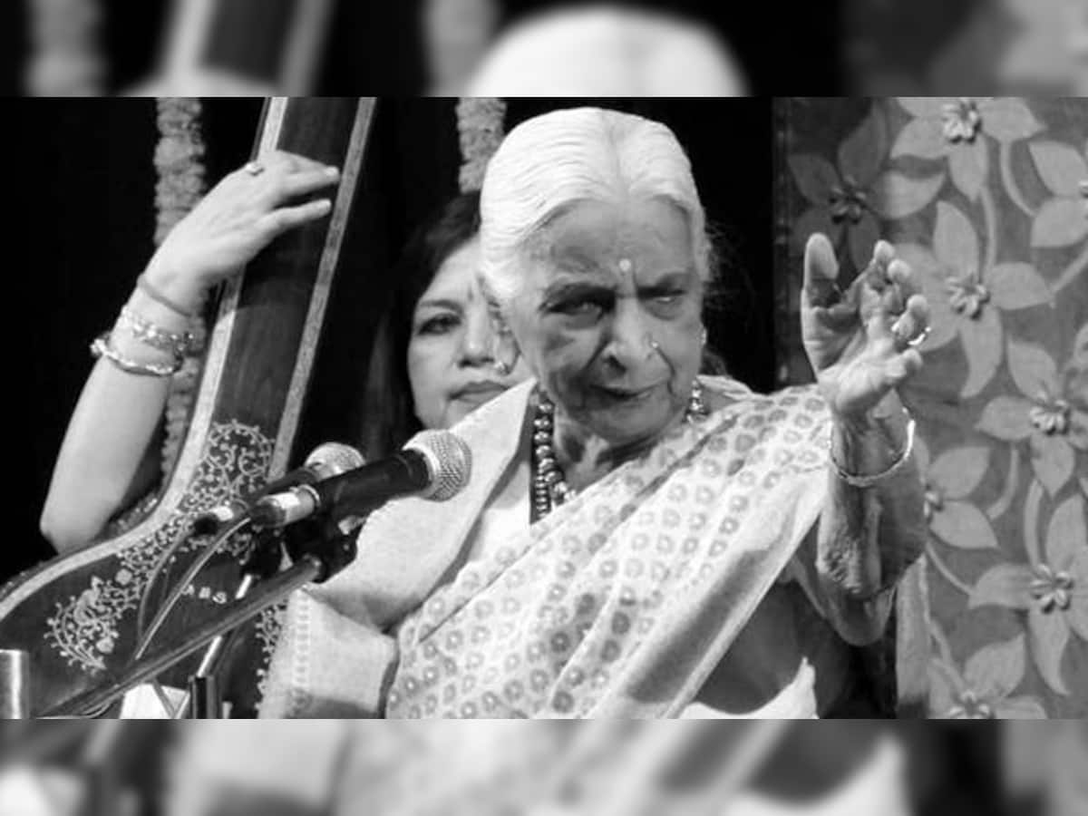 Girija Devi, classical singer known as Thumri queen, dead at 88