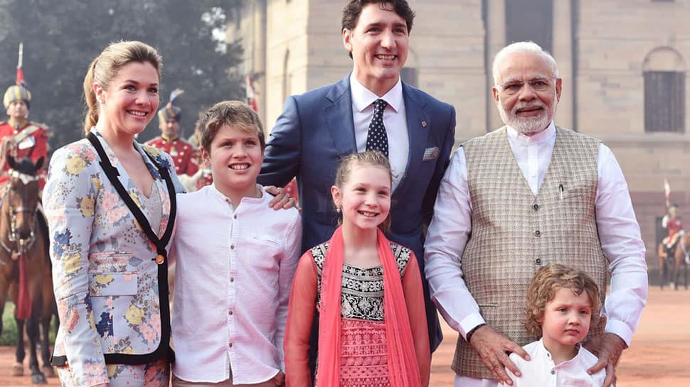 In Pics: PM Narendra Modi meets Canadian counterpart Justin Trudeau ...