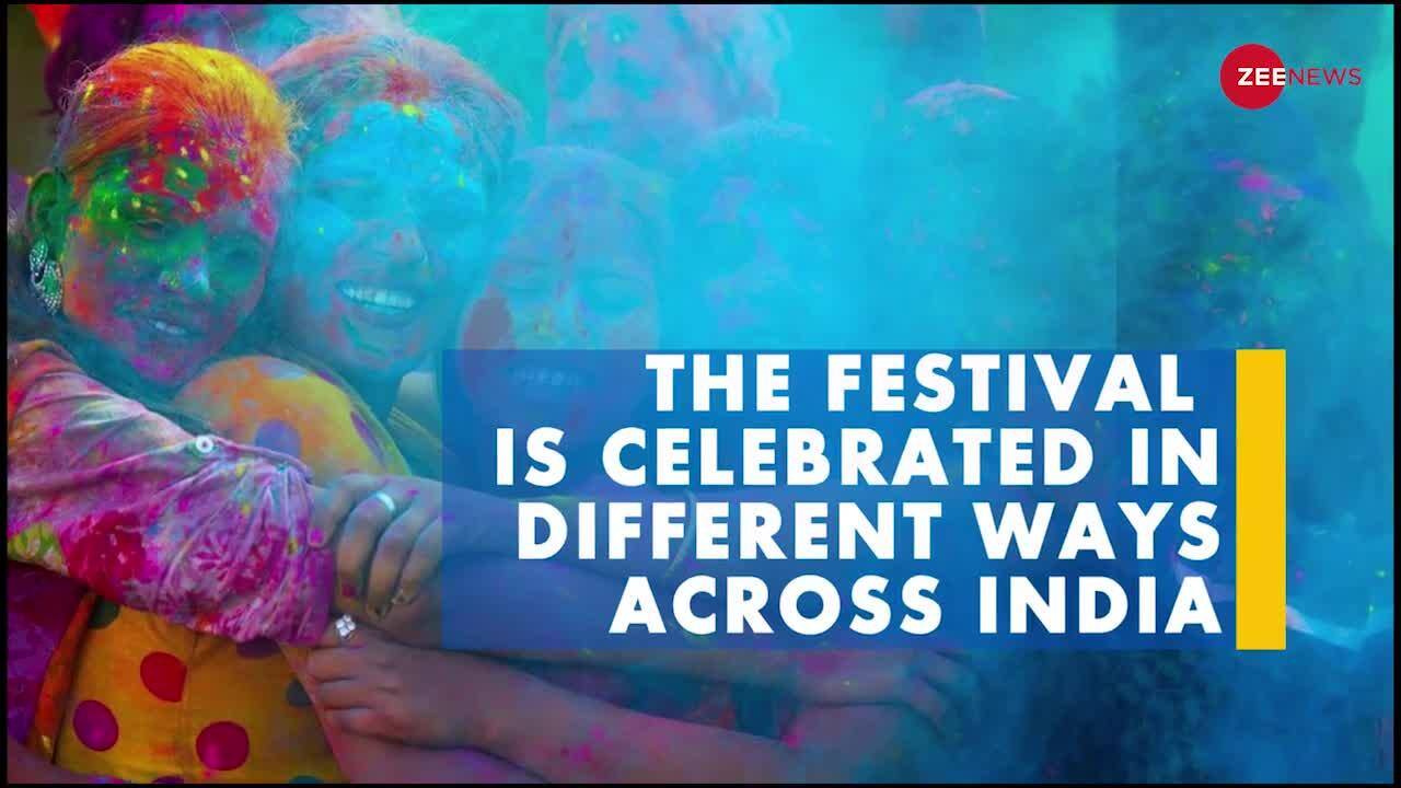 Here Are 10 Popular Ways To Celebrate Holi In India Zee News