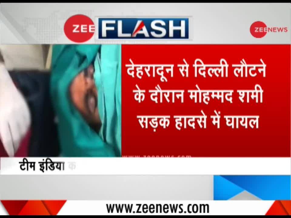 Indian cricketer Mohammed Shami injured in road accident, suffers head ...