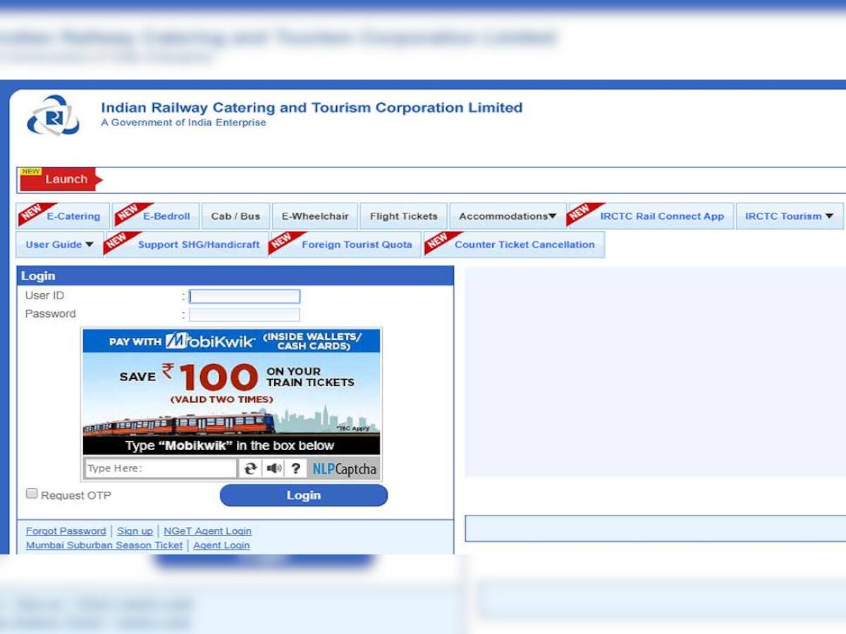 IRCTC website upgrade to make train ticket booking easier