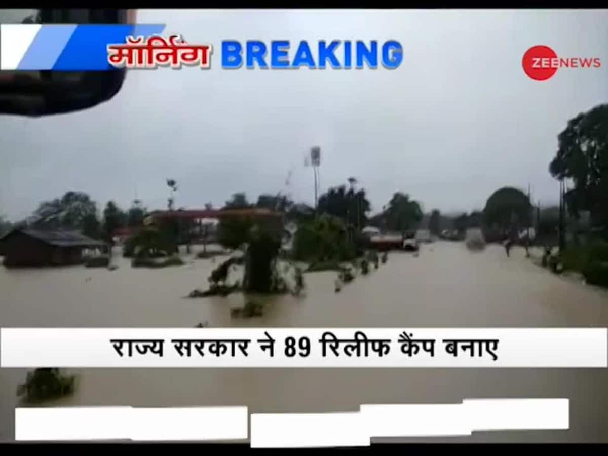 Morning Breaking: Over 3500 people homeless in Tripura due to flood