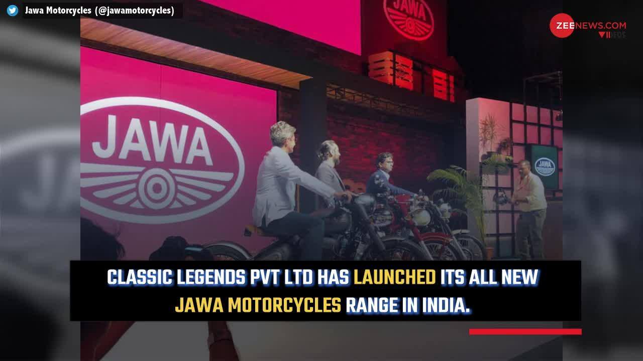 Mahindra launches all-new range of Jawa Motorcycles in India | Zee News
