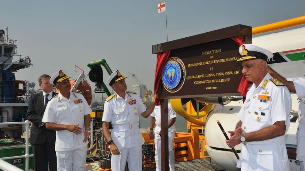 Indian Navy inducts first 'Deep Submergence Rescue Vehicle' | India ...