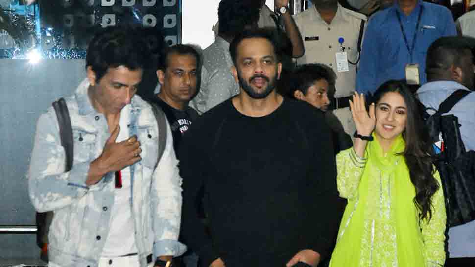 Photo Gallery: 'Simmba' team Sara Ali Khan, Rohit Shetty, Sonu Sood get ...