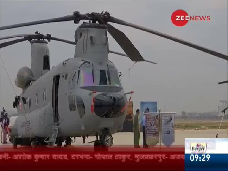 Indian Air Force inducts four Chinook heavy-lift choppers | Zee News