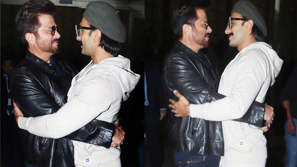 Photo Gallery: Ranveer Singh, Anil Kapoor bump into each other at the ...