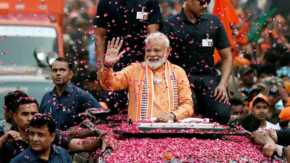 Photo Gallery: PM Narendra Modi's mega roadshow in Varanasi ahead of ...