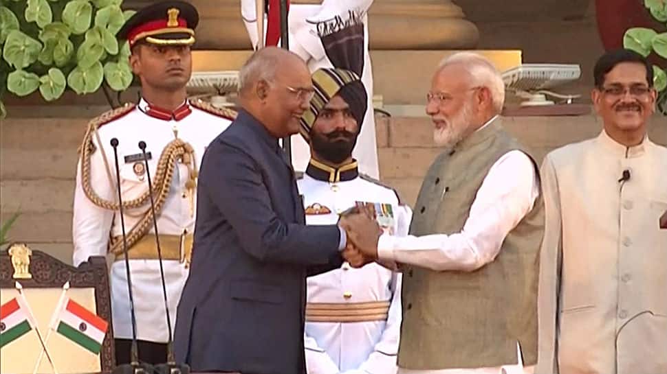 Narendra Modi, Council of Ministers take oath | News | Zee News