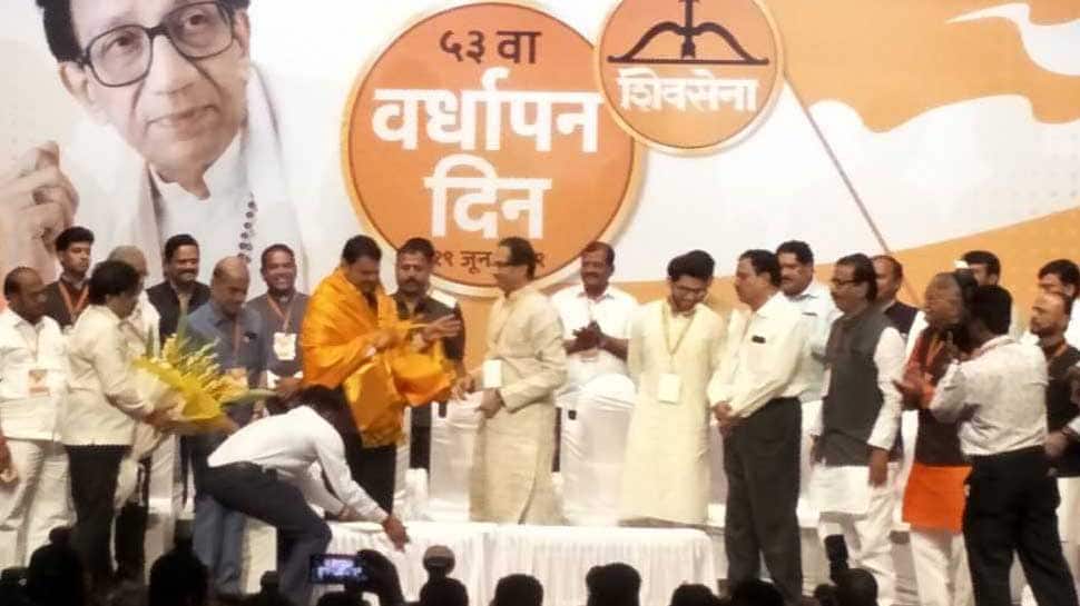 Maharashtra CM Devendra Fadnavis attends Shiv Sena foundation day event ...
