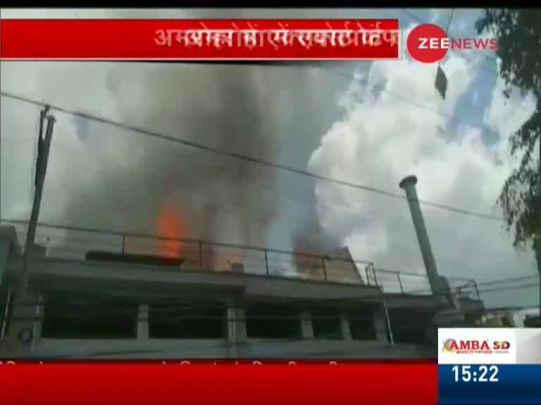 Massive fire breaks out at export company in Amroha | Zee News