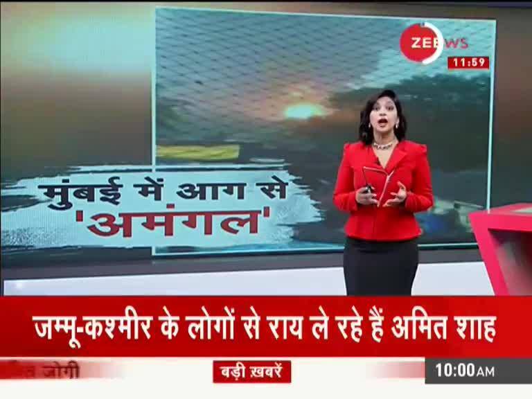 Navi Mumbai: 5 dead after massive fire breaks out at ONGC's Uran plant ...