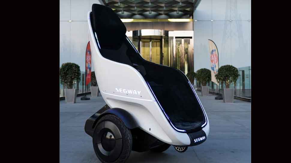Segway unveils electric pod that looks more like an egg-shaped ...