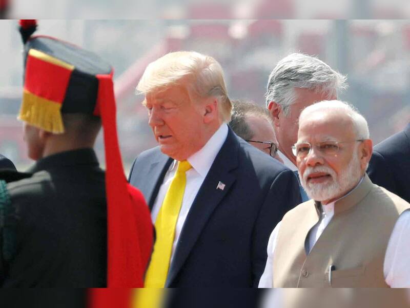 Photo Gallery: PM Modi's big hug to Donald Trump, warm handshake with ...