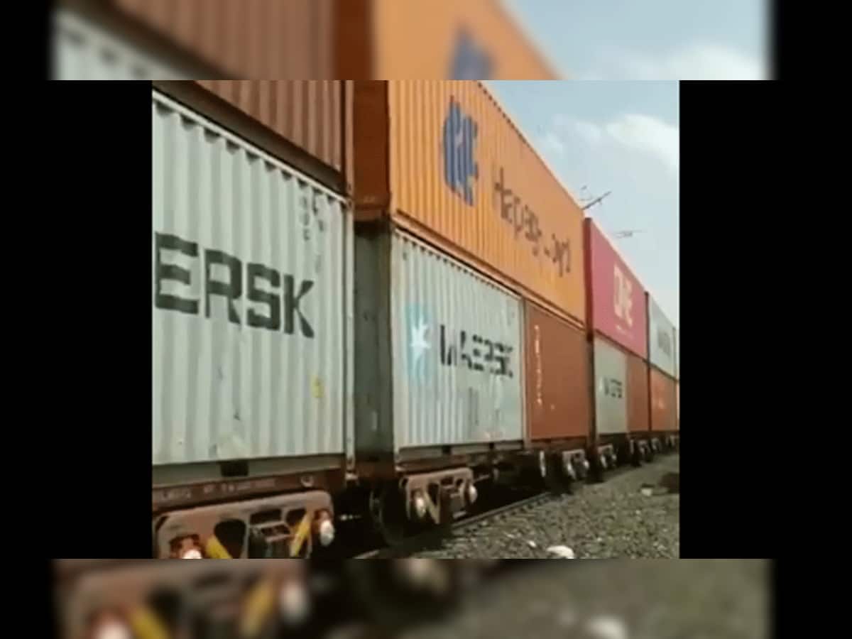 Railways sets world record by running first Double Stack Container ...