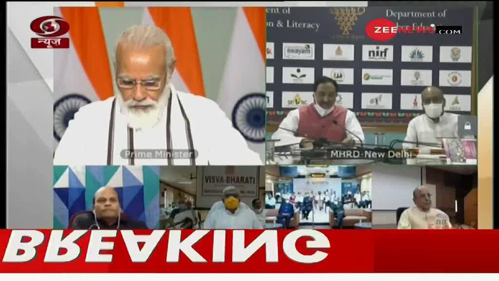 Prime Minister Narendra Modi delivers inaugural address at conclave on new National Education ...