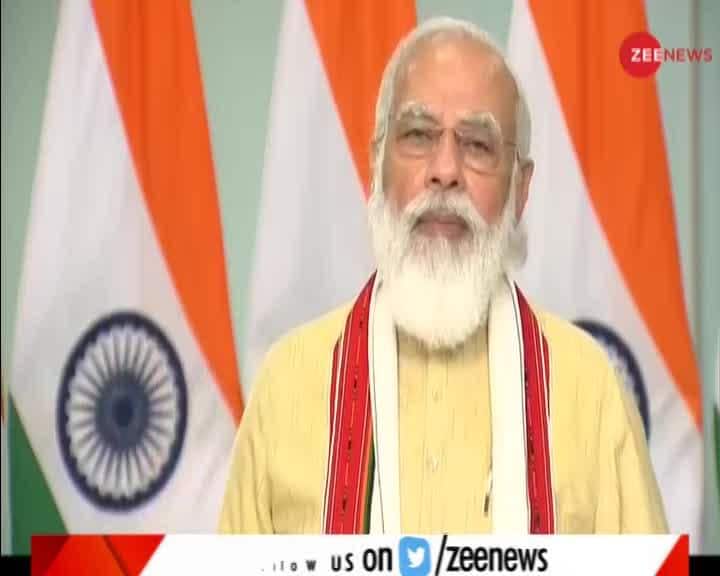 PM MODI LIVE : PM Modi Dedicates 3 Projects Related To Petroleum Sector ...