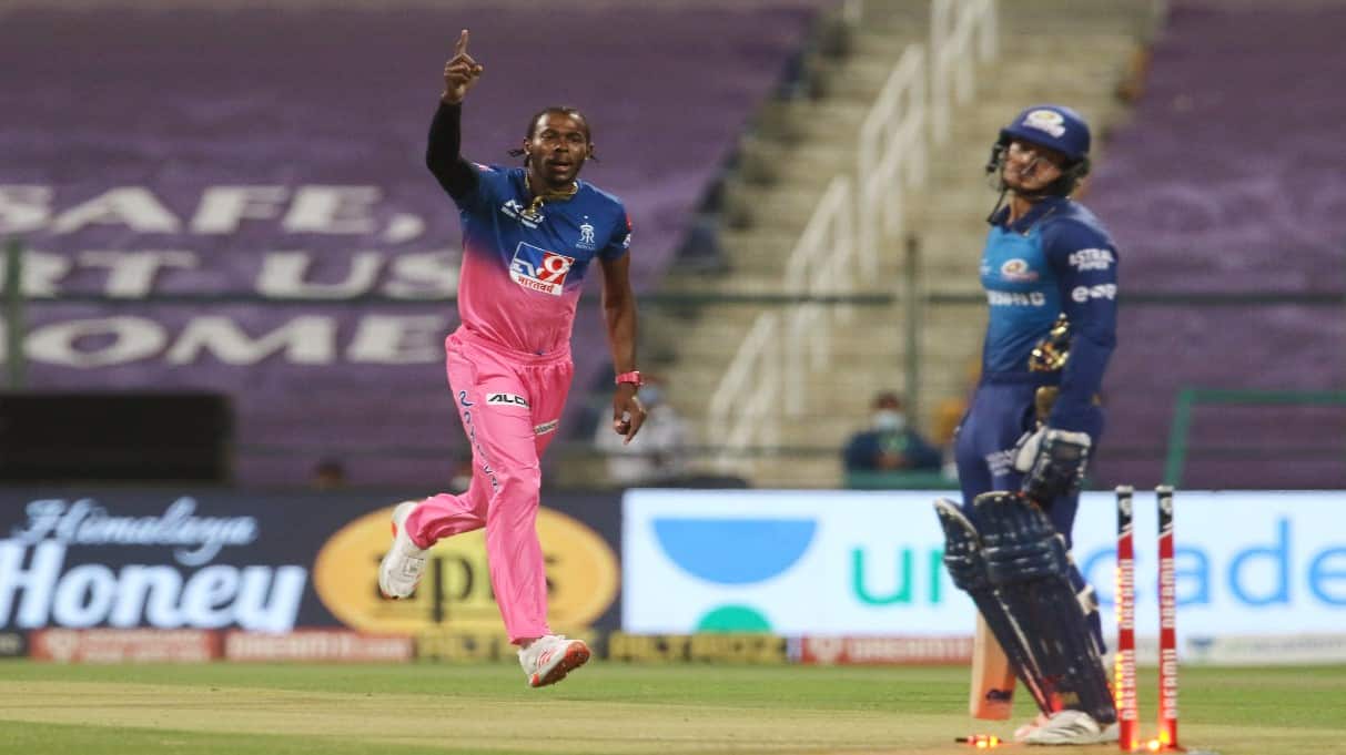 IPL 2020: Rajasthan Royals speedster Jofra Archer crowned season's Most ...